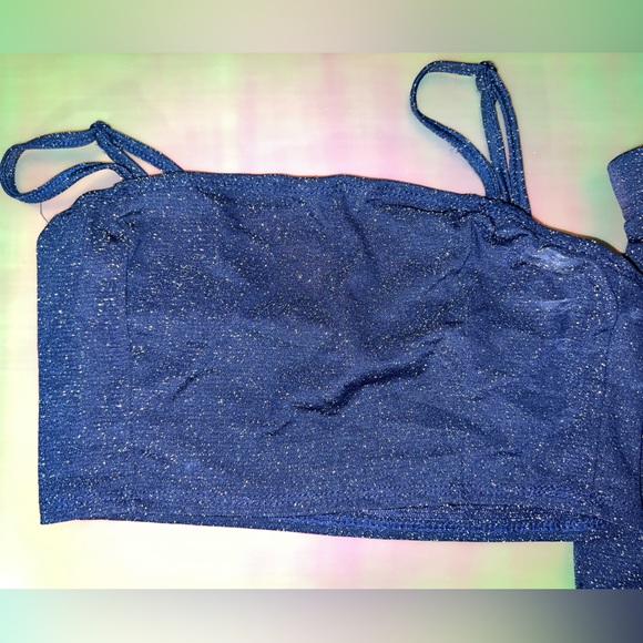 SHEIN | Other | Shein Crop Top And Skirt Set | Poshmark